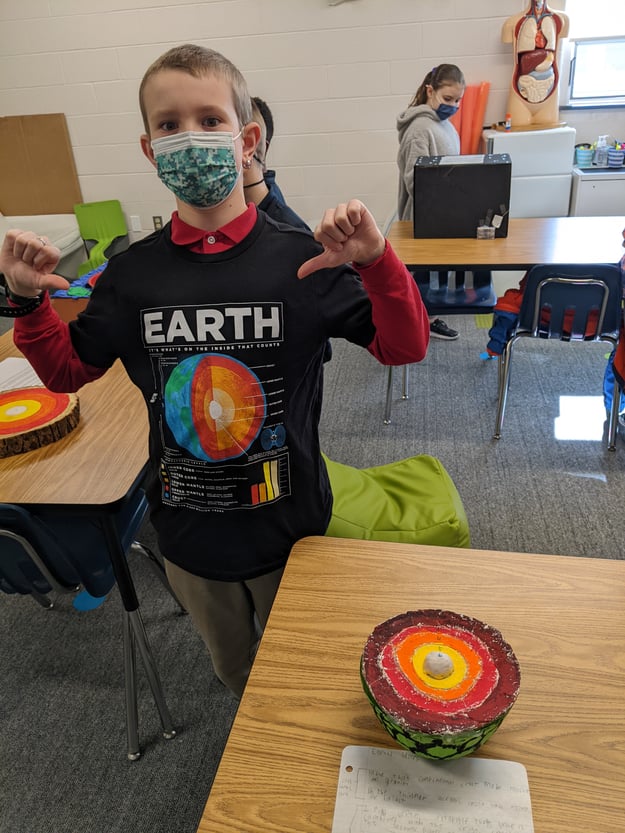 3D Earth Models in 5th Grade