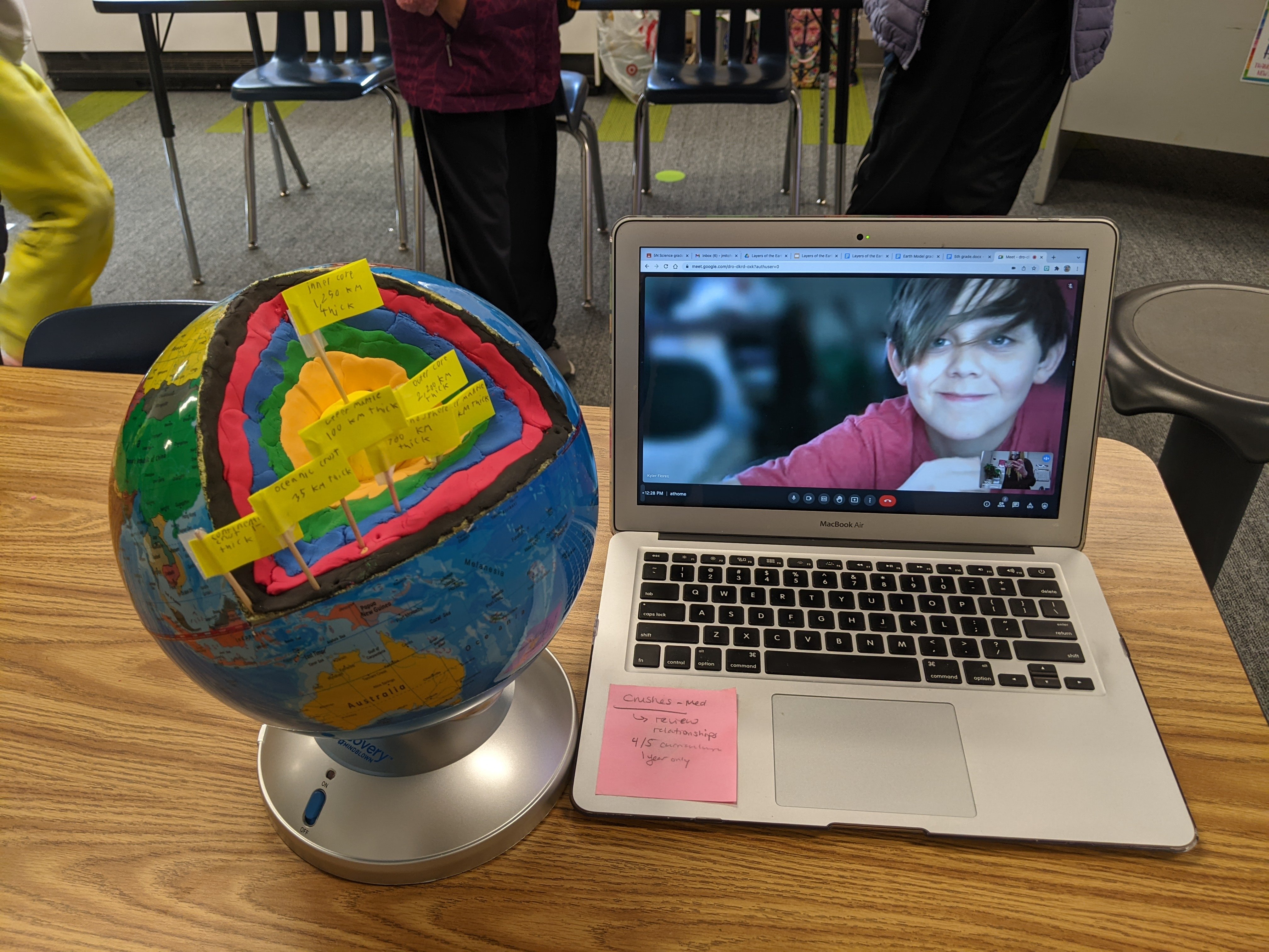 3D Earth Models in 5th Grade