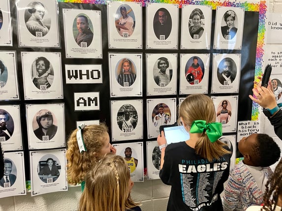 Black History Month Interactive Bulletin Board