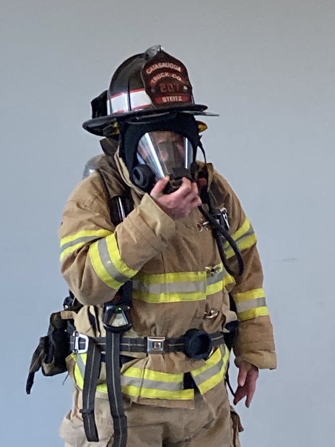 Mrs. Monahan, 1st Grade Teacher & Volunteer Firefighter, Takes Fear Out ...