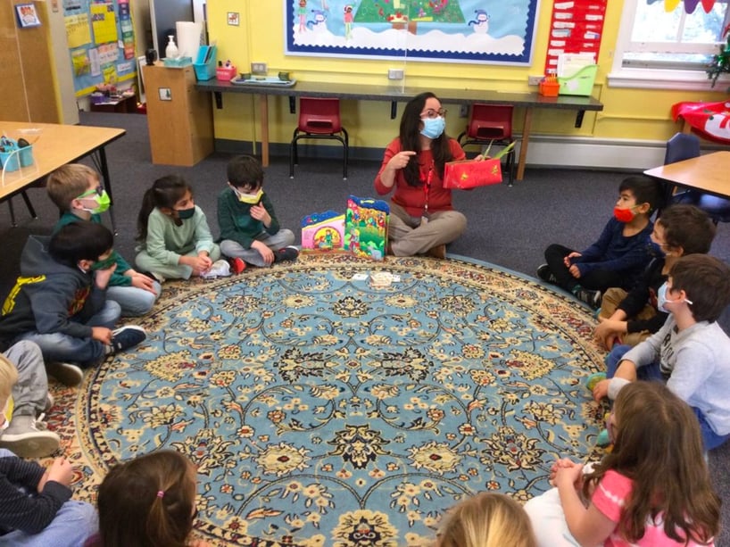 Kindergarten Learns the History of The Three Kings