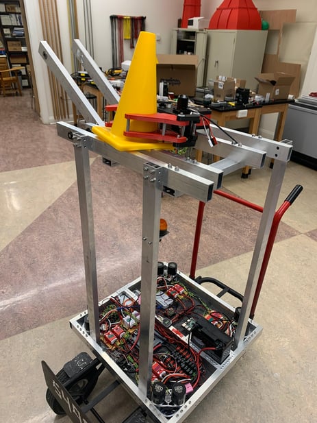 FRC Robotics Team Builds 'Gripper'