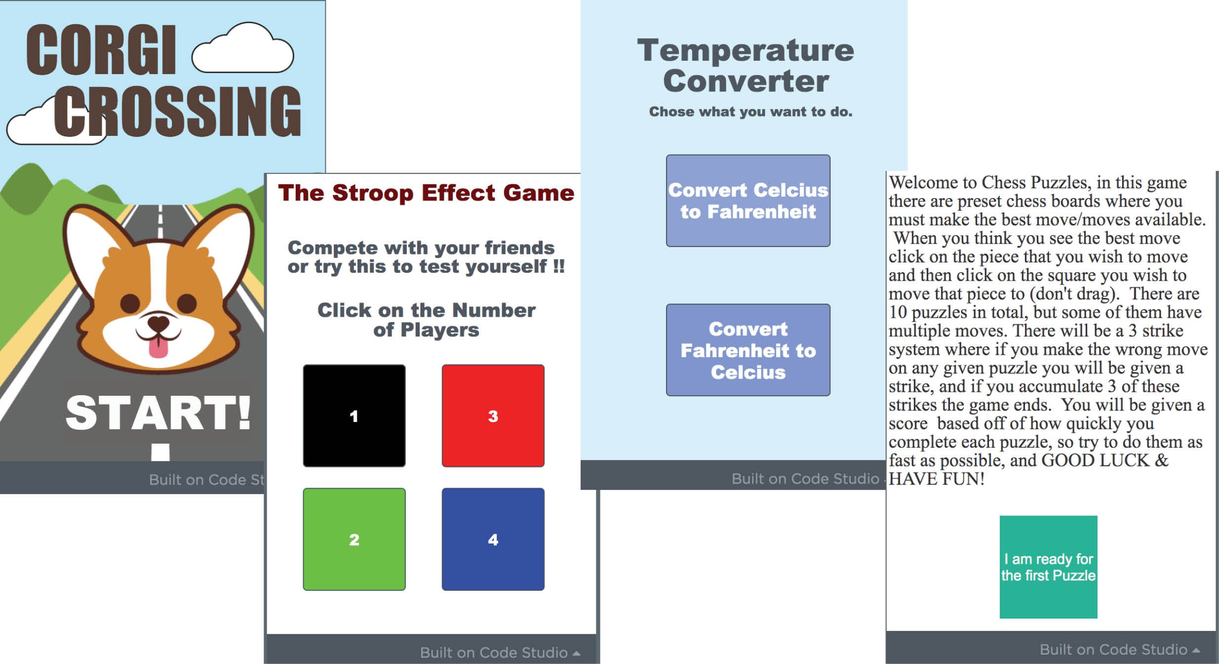 AP Computer Science Projects Dazzle